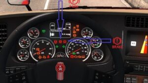 Kenworth Warning Light, Symbols and Meanings [Detailed]