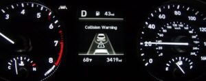 Hyundai Forward Collision Avoidance Assist Warning Light On