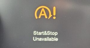 Why does Service Stop Start System Warning Light come on?